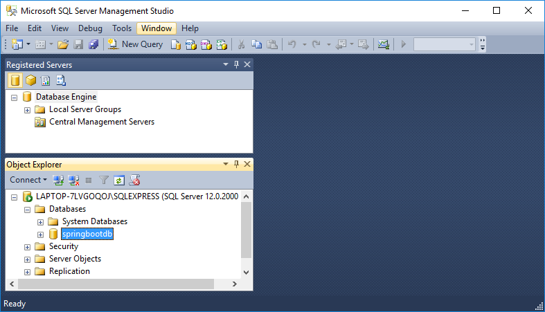Configuring Spring Boot For Microsoft Sql Server