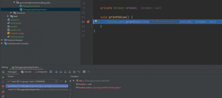 Debug your Code in IntelliJ IDEA - Spring Framework Guru