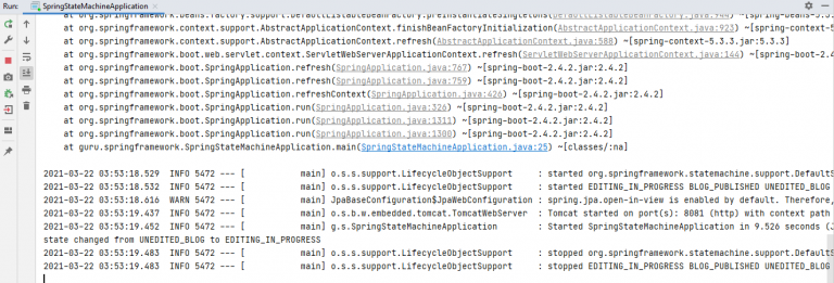 Spring State Machine - Spring Framework Guru