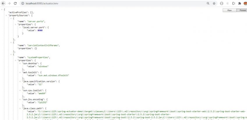 Actuator in Spring Boot - Spring Framework Guru